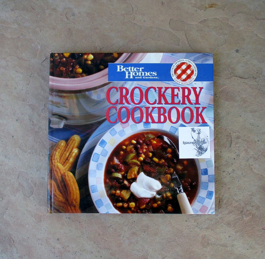 90s Crockery Cook Book, Better Homes and Gardens Crockery Cookbook ...