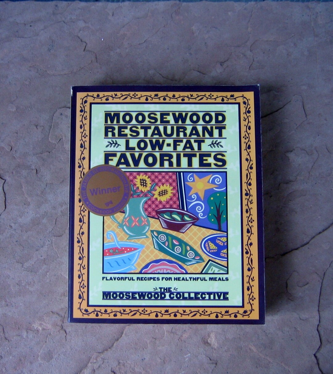 90's Moosewood Restaurant Low Fat Favorites Cookbook, 1996 Used Vintage ...
