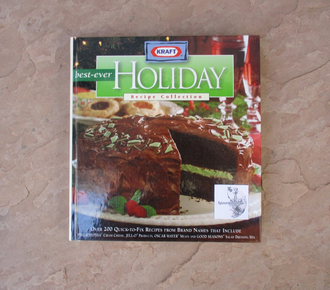 90's Holiday Cook Book, Kraft Best Ever Holiday Recipe Collection ...