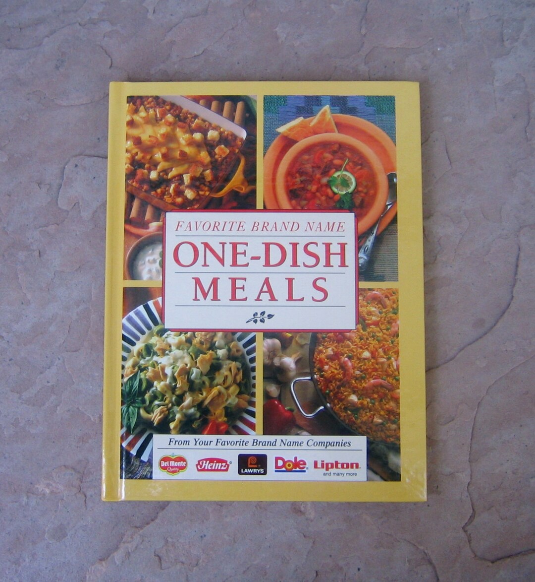 90s One Dish Meals Cook Book, Favorite Brand Name One Dish Meals, 1994 ...