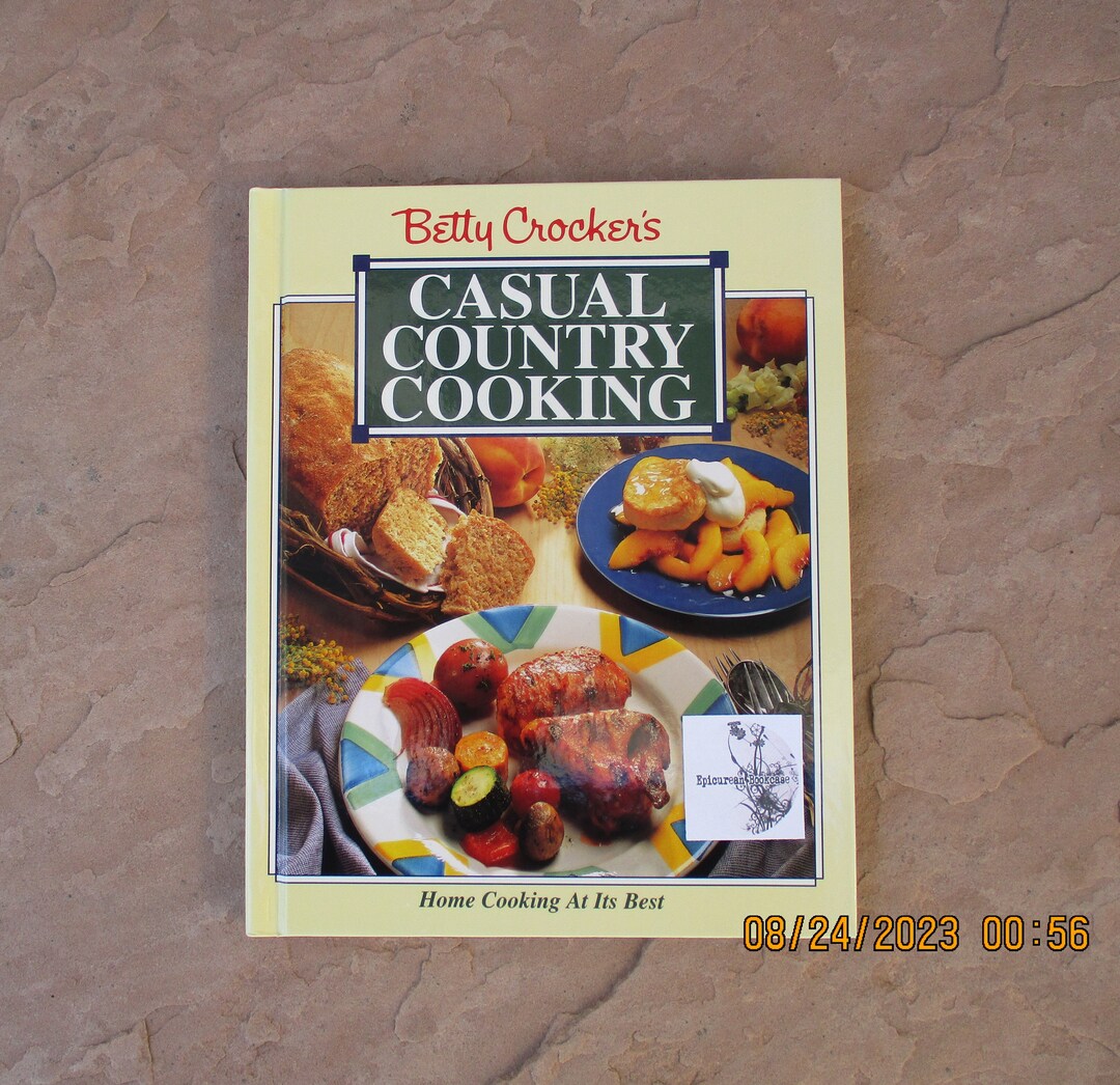 90's Betty Crocker's Casual Country Cooking, 1993 Used Vintage Betty ...
