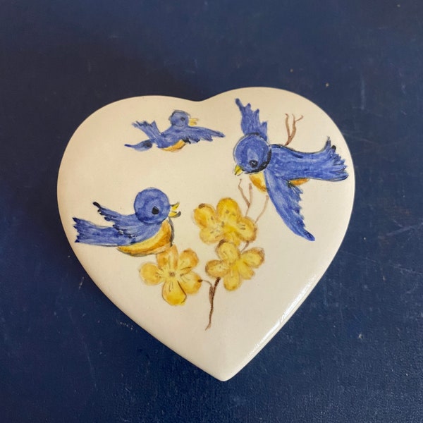 Bluebird Trinket Box - Etsy