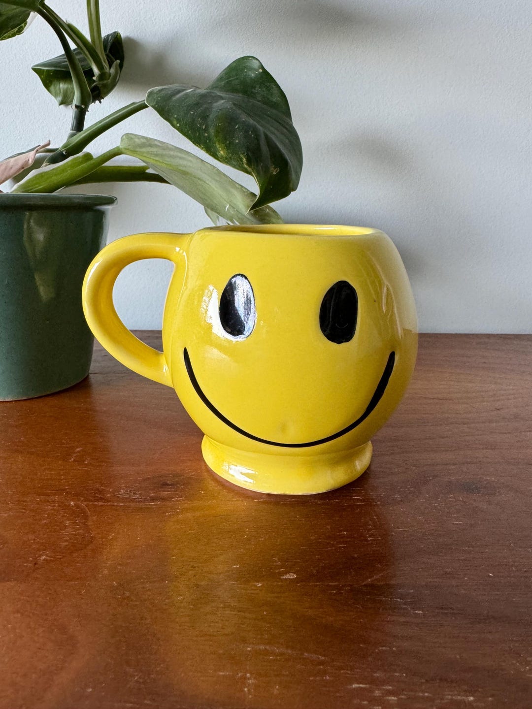 Vintage Mccoy Smiley Face Mug - Etsy