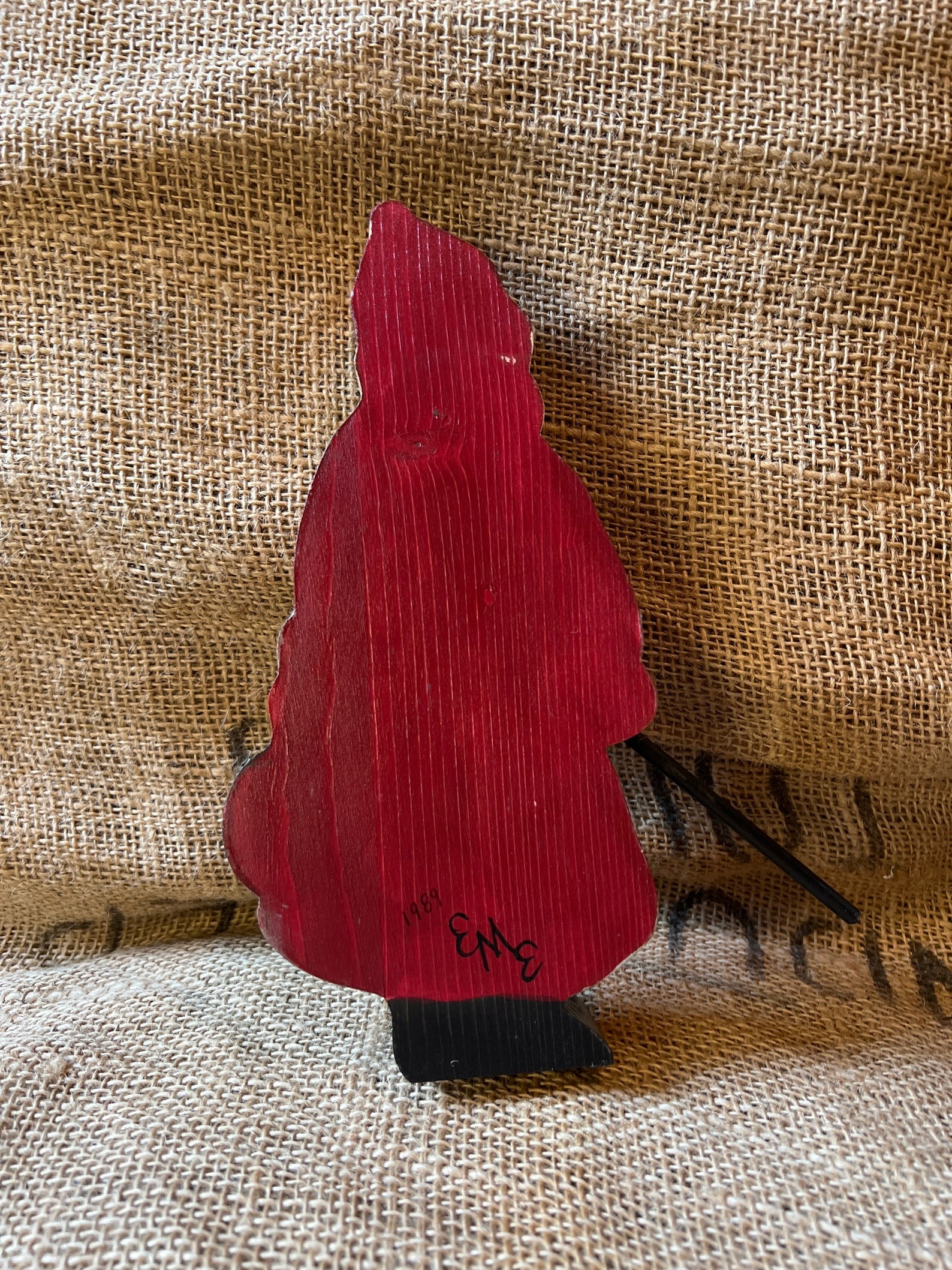 Vintage Wood Folk Art Santa Farmhouse Decor Rustic - Etsy