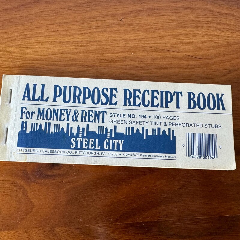 Vintage Receipt Spike - Etsy