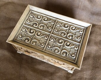 Ivory Jewelry Box - Etsy