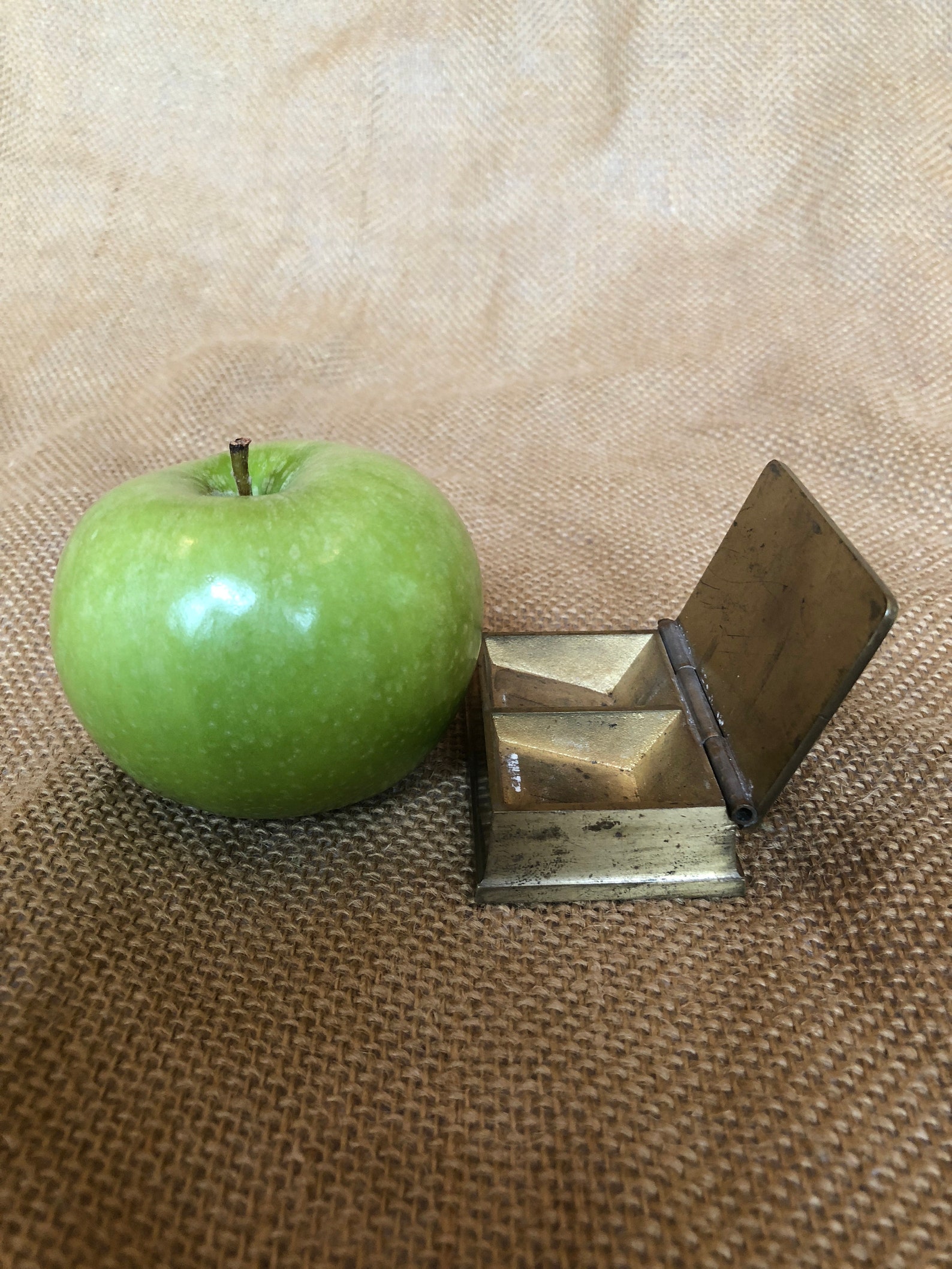 Vintage Bradley Hubbard Mfg Co Brass Stamp Holder Box - Etsy