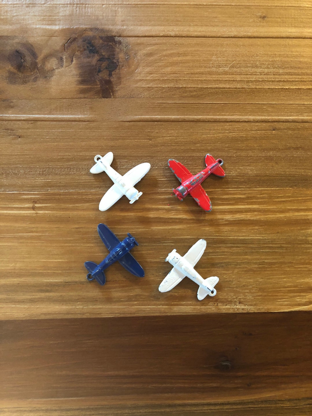 Vintage Metal Cracker Jack Airplane Charm: Early Collectible Toy - Etsy