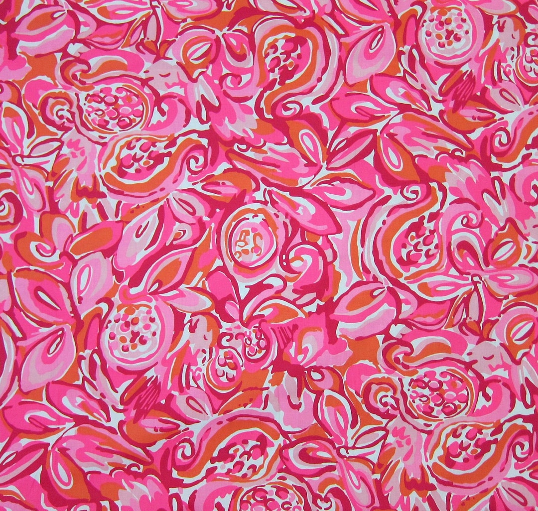 1 Yd FLAMENCO MANGO SALSA Twill Cotton Fabric - Etsy