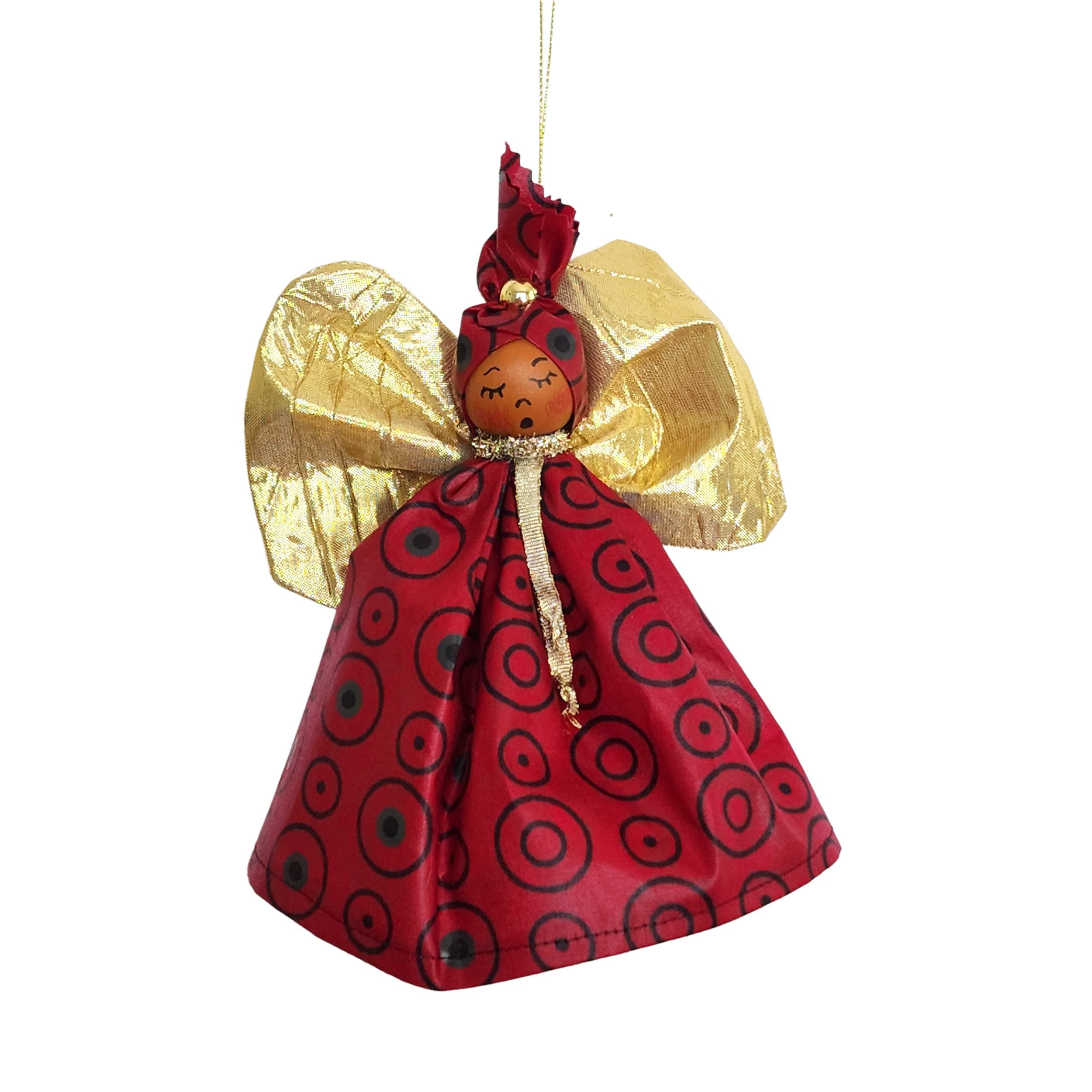 Handmade Fabric Angel Ornament Africa Angel ethnic - Etsy