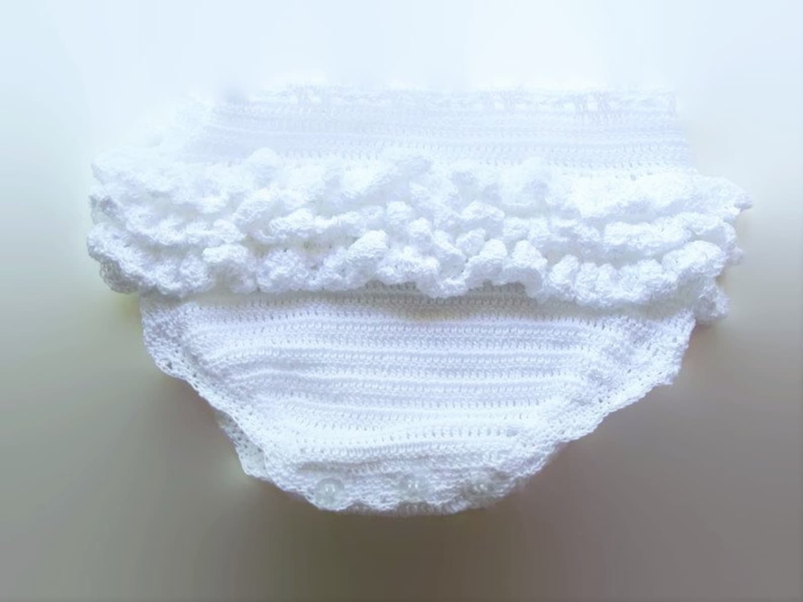 Baby Bloomers Ruffles Bloomers White With Ruffle Bloomer - Etsy