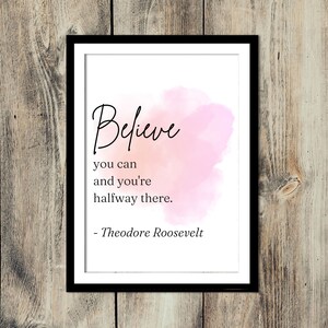 Motivational Quotes Inspirational Quotes Believe You Can and You're ...