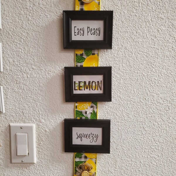 Buffalo Plaid Kitchen Decor - Etsy