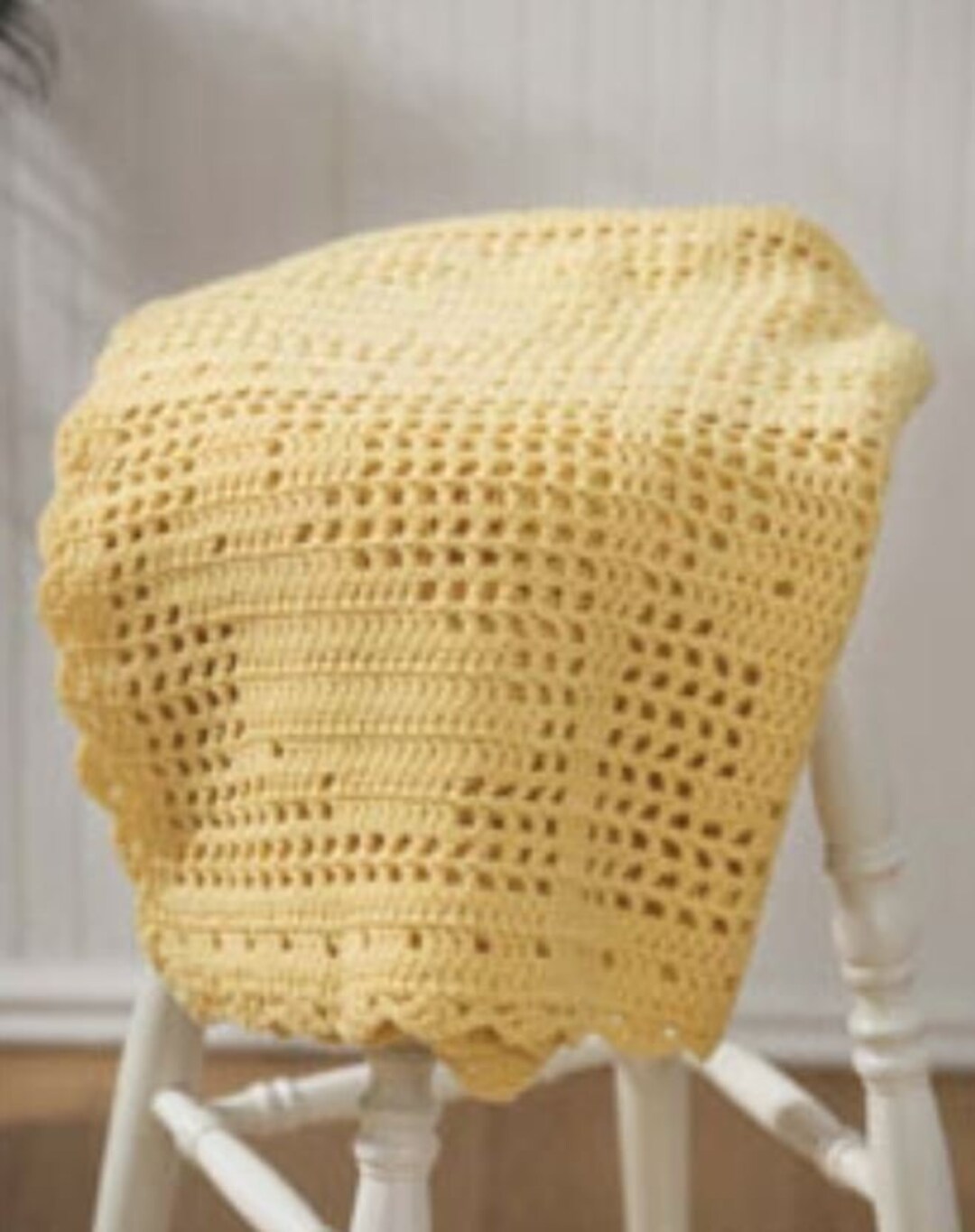 FLAT SHIPPING Hand Crocheted Baby Bunny Afghan Bunny Rabbit Throw ...