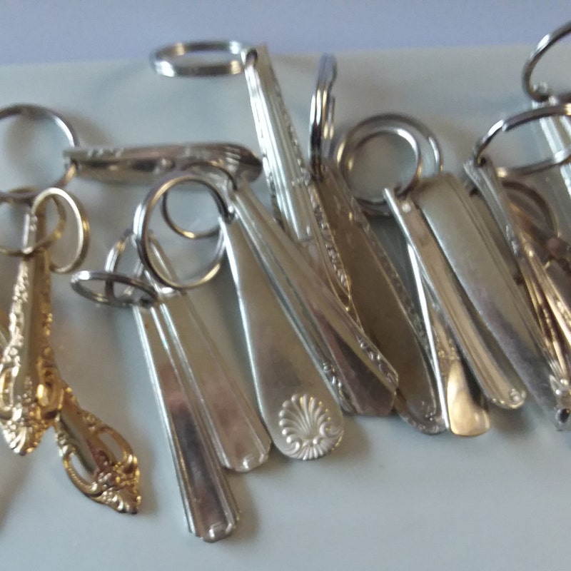 Spoon Key Ring - Etsy