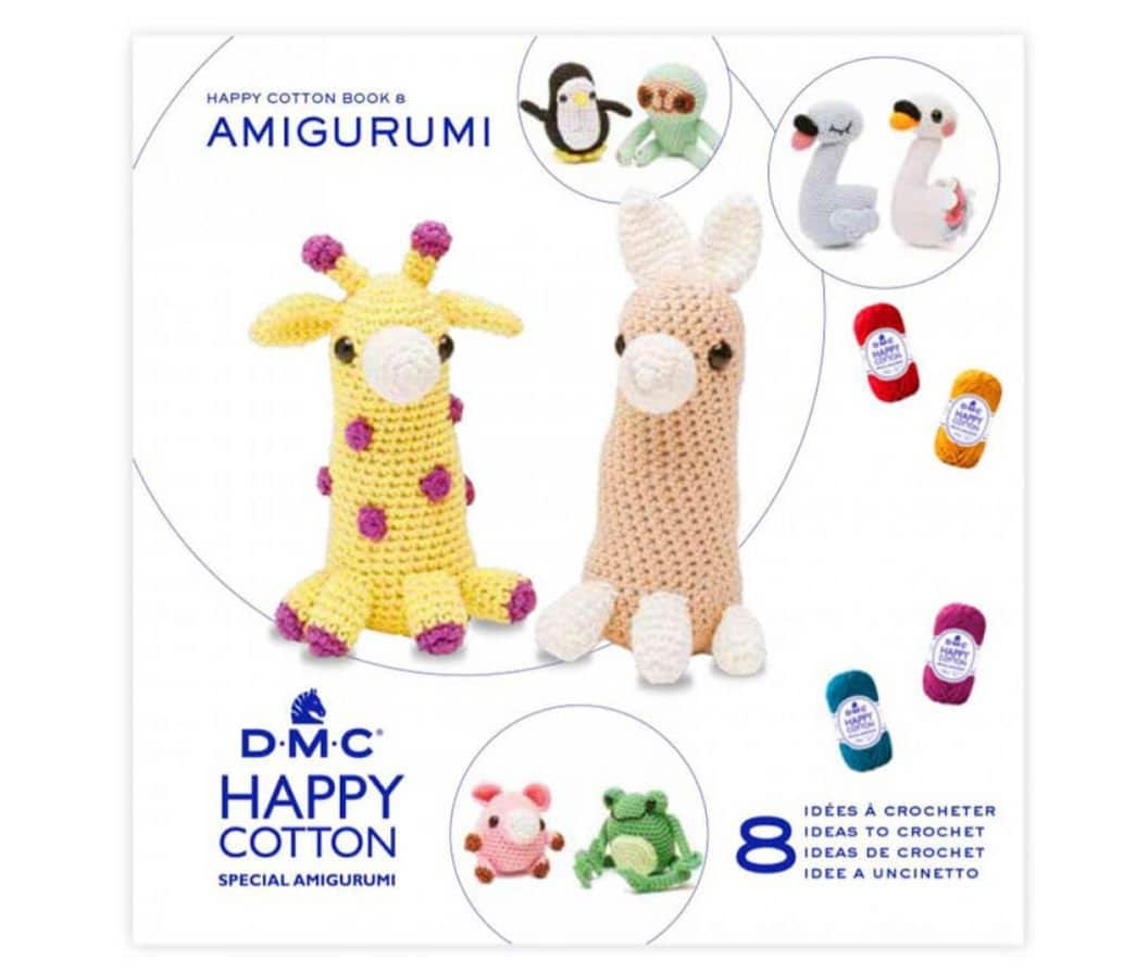 Amigurumi Pattern Book 8, DIY Crochet Book With Instructions, DMC ...