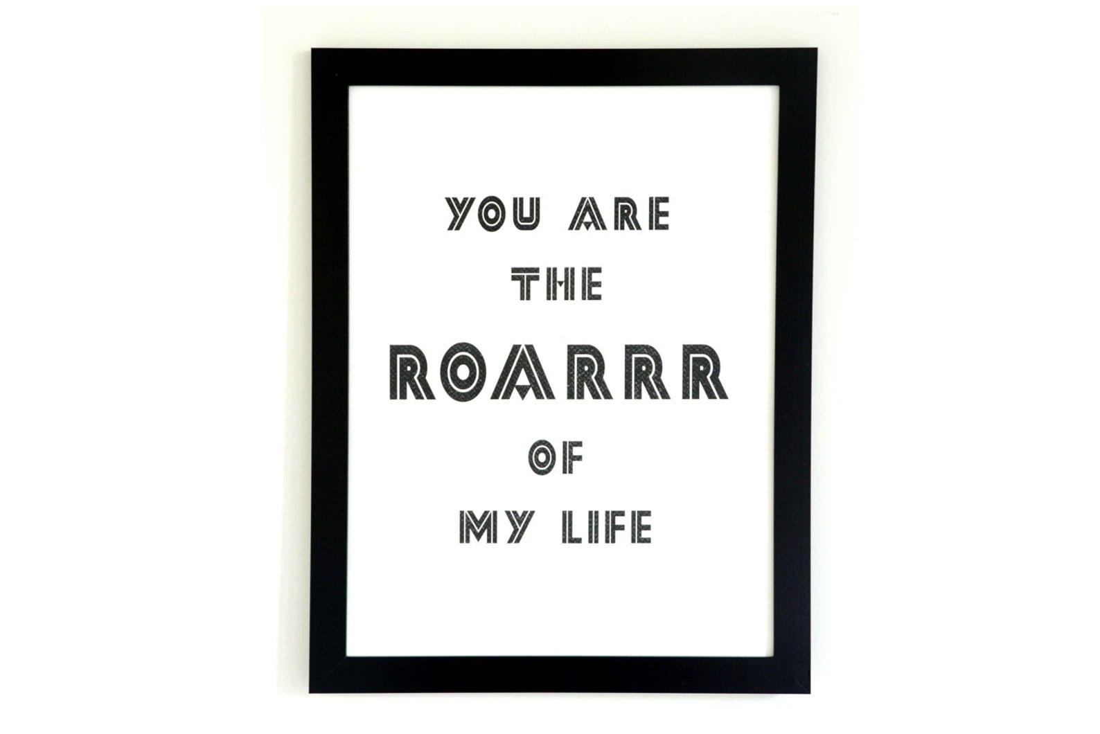 ROARRR Art Print Illustration A4 Kids Art Print - Etsy Australia
