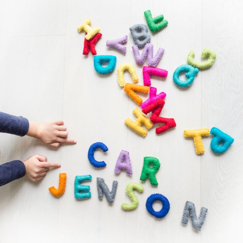 Alphabets Toy. ABC Toy A to Z. Educational Toy. Felt Letters. Toddler ...