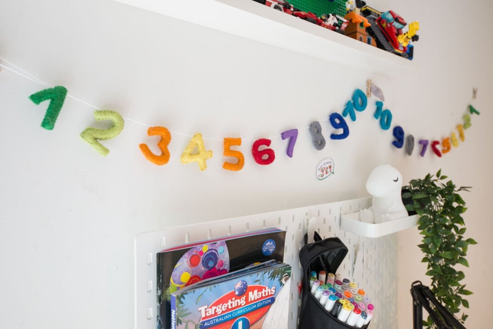 Numbers Garland. 123 Garland. 1 to 10 Educational Garland | Etsy