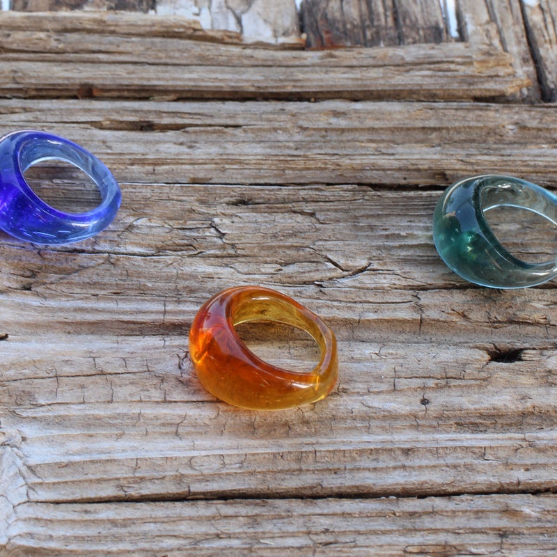 Glass Ring - Etsy