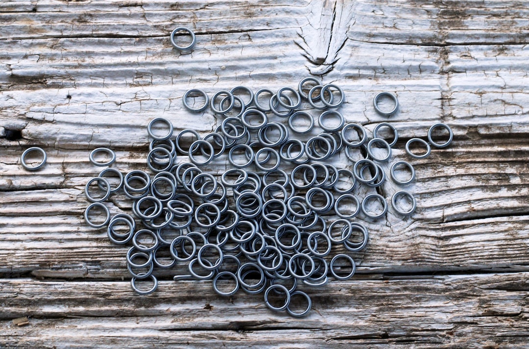 Steel Metal O-rings-6mm- Metal Spacers-bead Spacers - Etsy