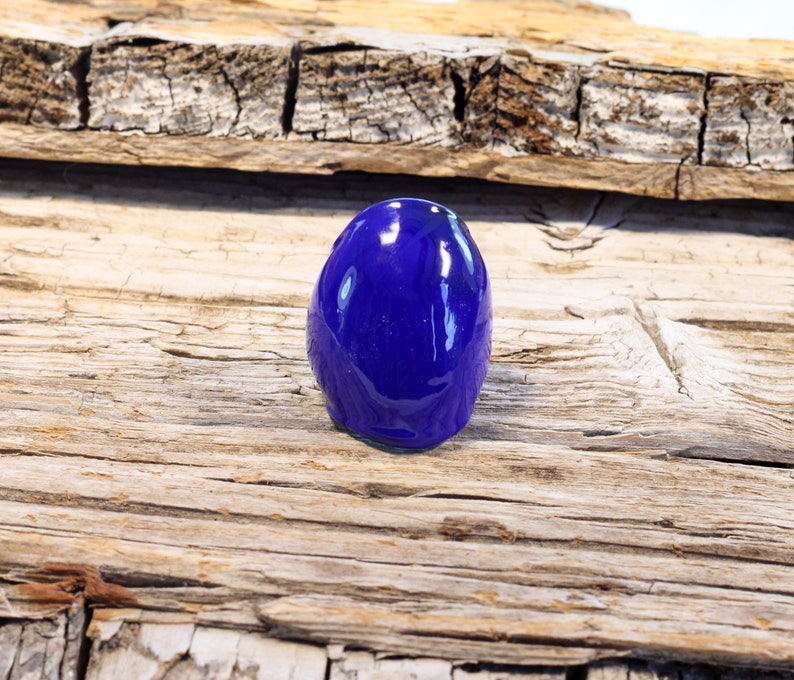 Murano Glass Ring-big Glass Rings Lampwork Ring-venetian - Etsy