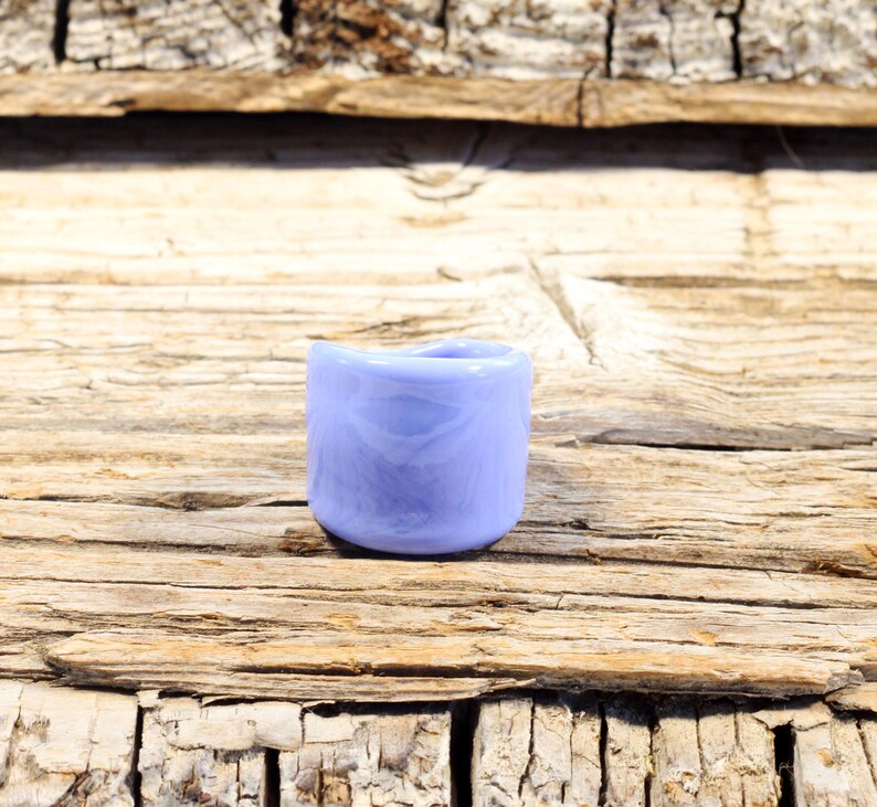 Murano Glass Ring-glass Rings-small FLAT Ring- Lampwork Ring--venetian ...