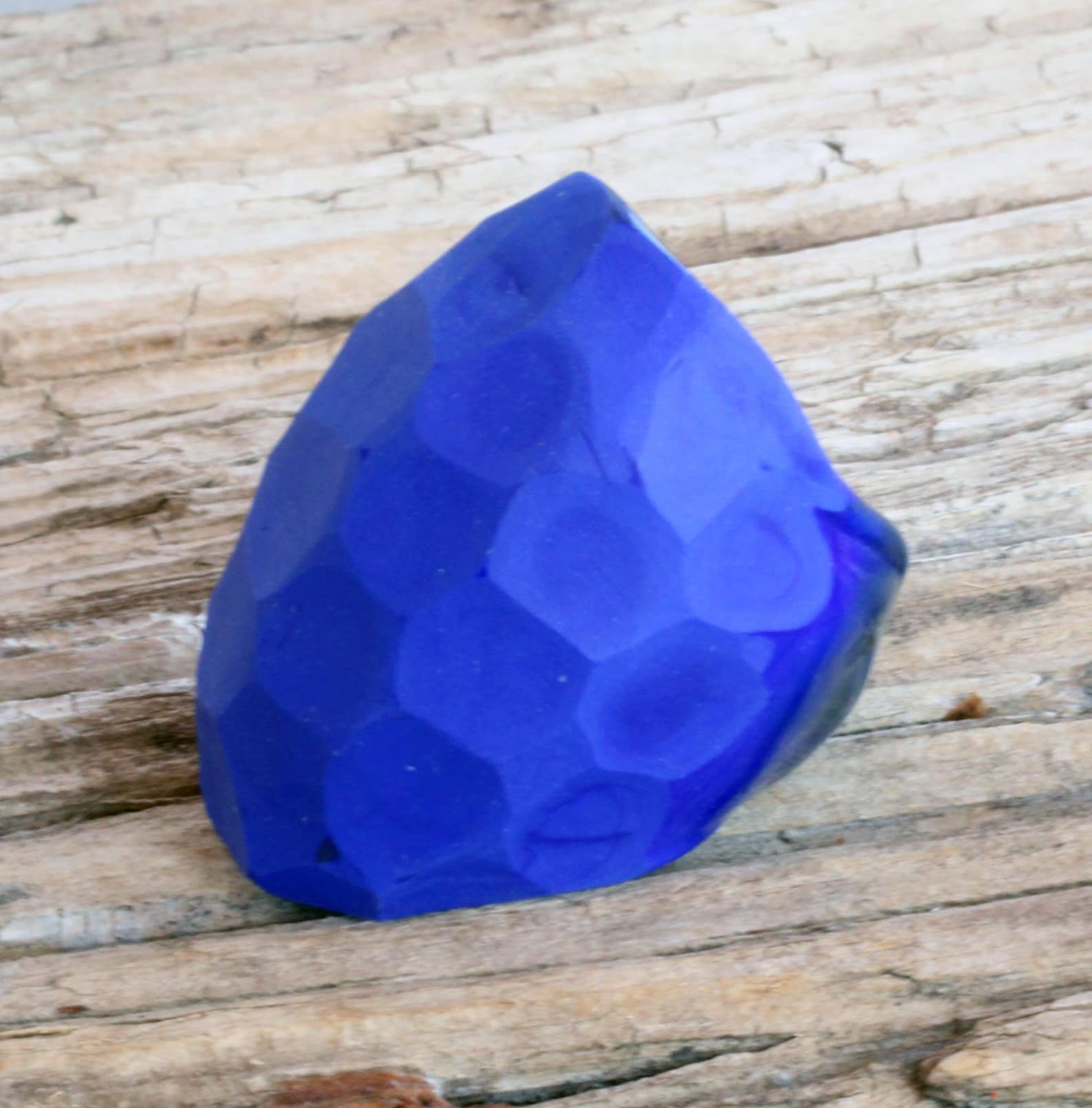 Murano Glass Ring-big Glass Rings Lampwork Ring-venetian | Etsy