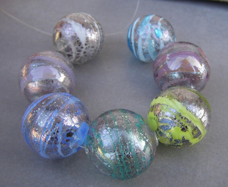 Hollow Glass Beads Lampwork Beads-bubble Glass Beads-glass - Etsy