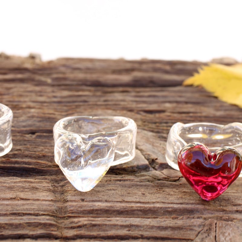 Glass Ring - Etsy