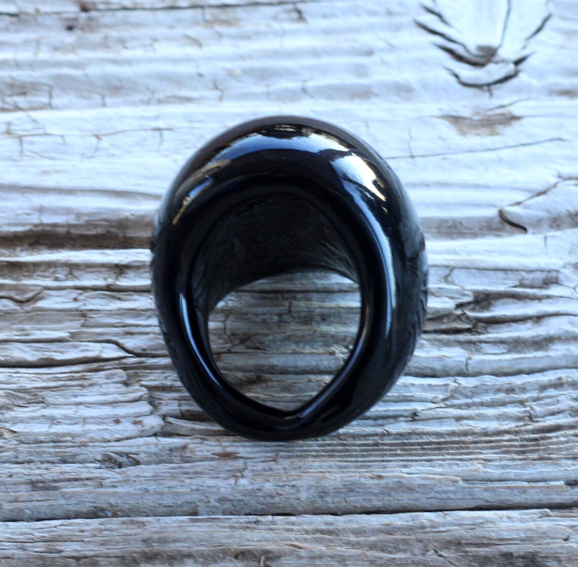 Murano Glass Ring-big Glass Rings BIG BULB RING Lampwork - Etsy