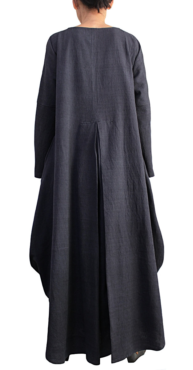 Chomthong Hand Woven Cotton Long Dress No.3 (DFS-055) - Etsy