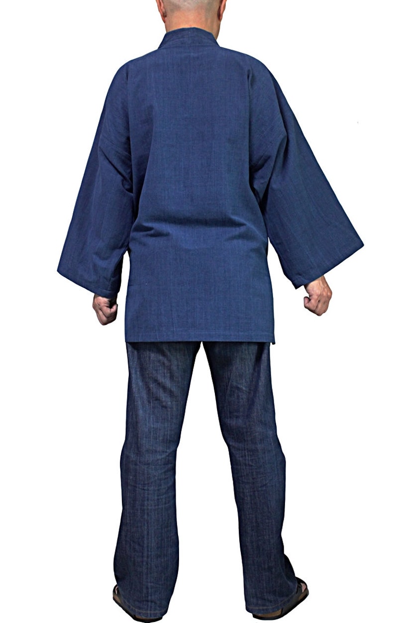 Chomthong Hand Woven Cotton Japanese Kimono Samue Jacket - Etsy