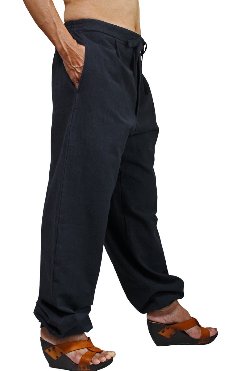 Chomthong Hand Woven Cotton Samue Pants PFS-052-01 - Etsy Australia