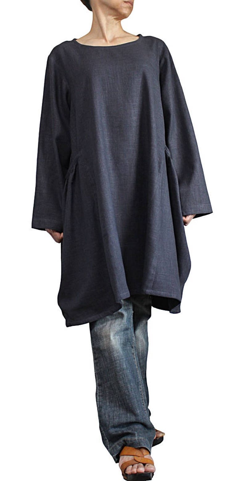 Soft Hemp Simple Tunic (BNN-126-01) - Etsy
