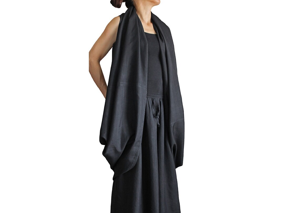 Mix Burmese Silk Straw Raincoat Style Haori Coat (JNN-050-01) - Etsy