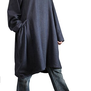 Soft Hemp Simple Tunic (BNN-126-01) - Etsy
