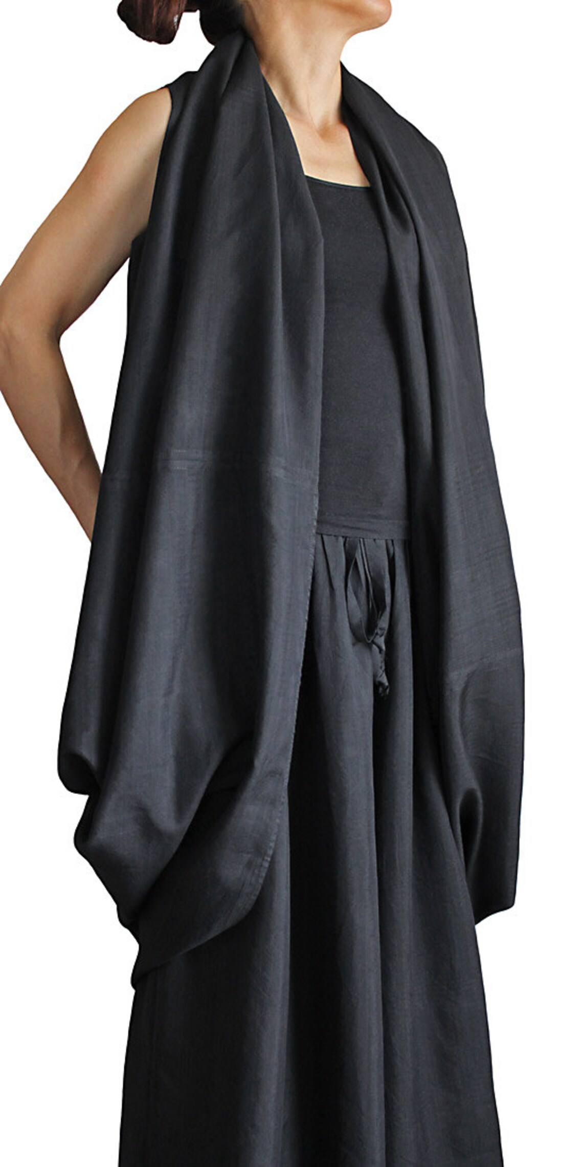 Mix Burmese Silk Straw Raincoat Style Haori Coat JNN-050-01 - Etsy