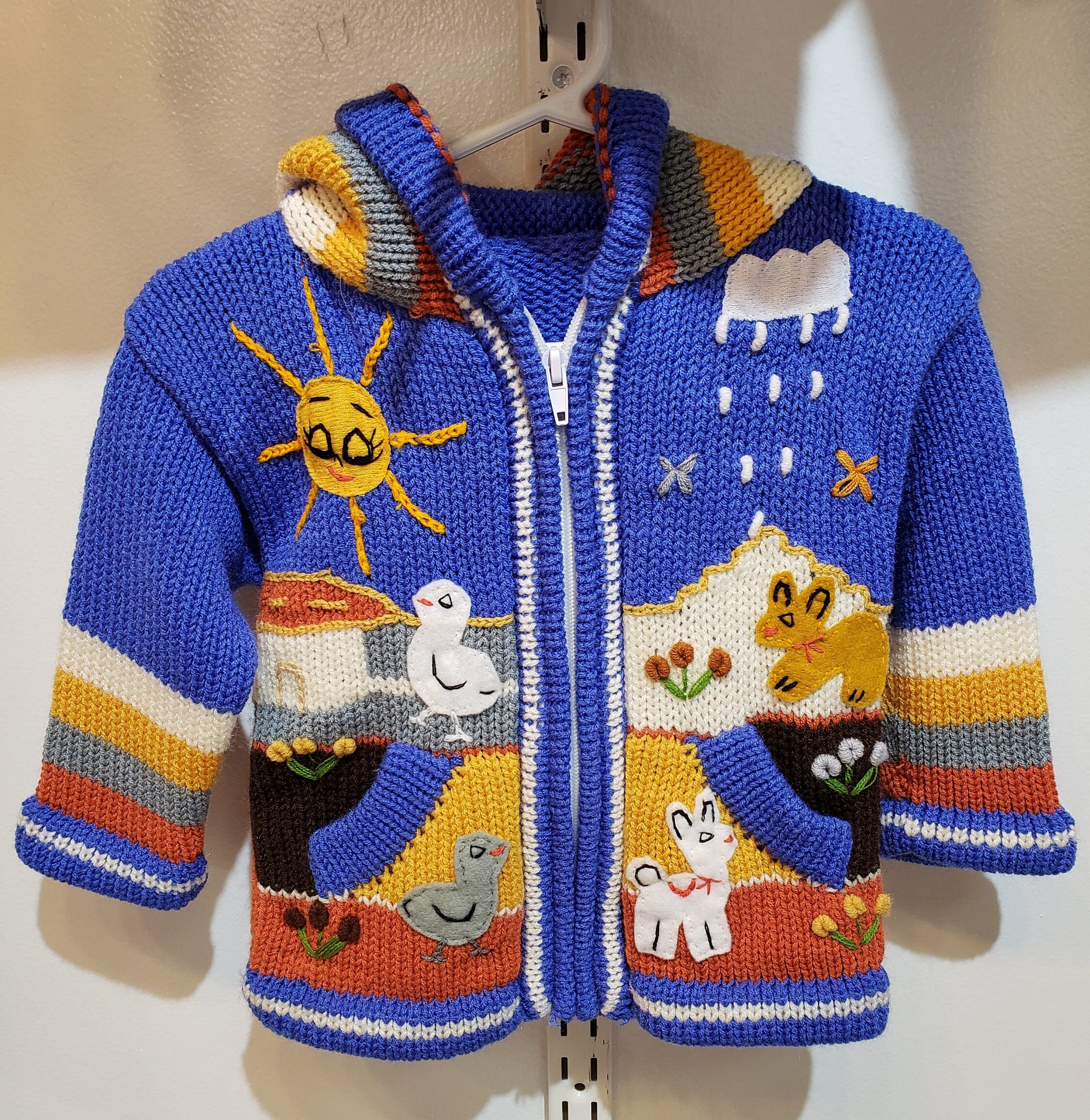 Peruvian Embroidered Children Sweaters and Jackets - Etsy