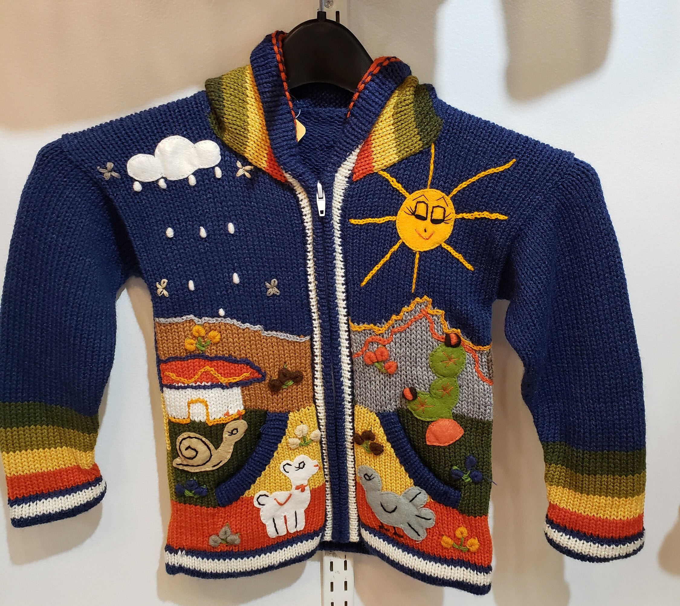 Peruvian Embroidered Children Sweaters and Jackets - Etsy