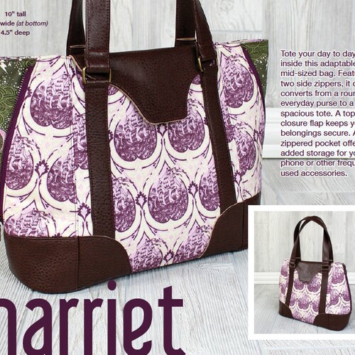 Astrid Bag PDF Sewing Pattern - Etsy Canada