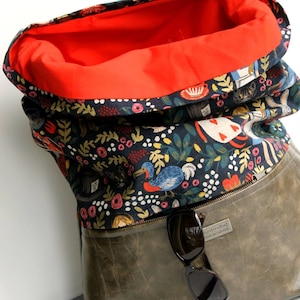 Swoon Patterns: Atlas Rucksack - PDF Rolltop Backpack Mens Sewing ...