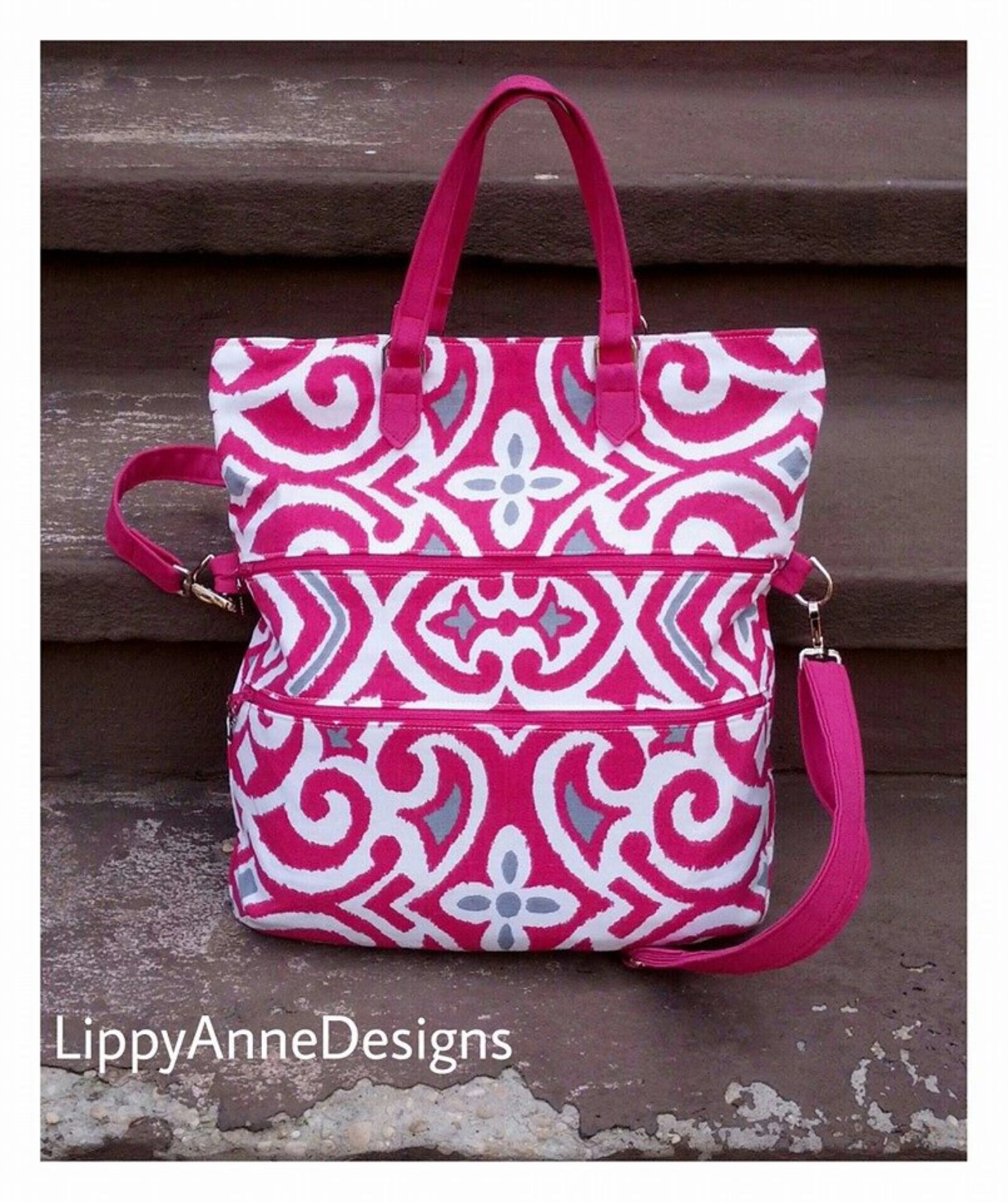 Swoon Patterns: Amber Fold Over Bag PDF Fold Over Bag Purse - Etsy