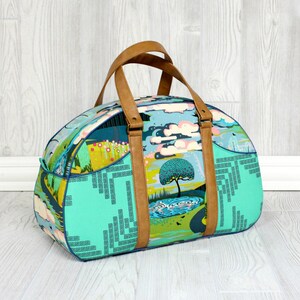 Swoon Patterns: Betty Bowler PDF Bowling Bag Purse Travel Bag Weekender ...