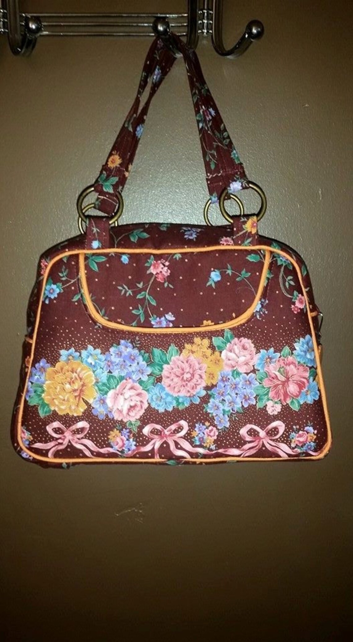 Swoon Patterns: Donna Vintage Handbag - PDF Bag Purse Handbag Sewing ...