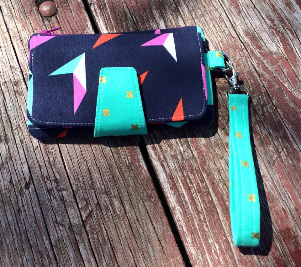 Swoon Patterns: Pearl Wallet Clutch - PDF Vintage Wallet Bifold ...