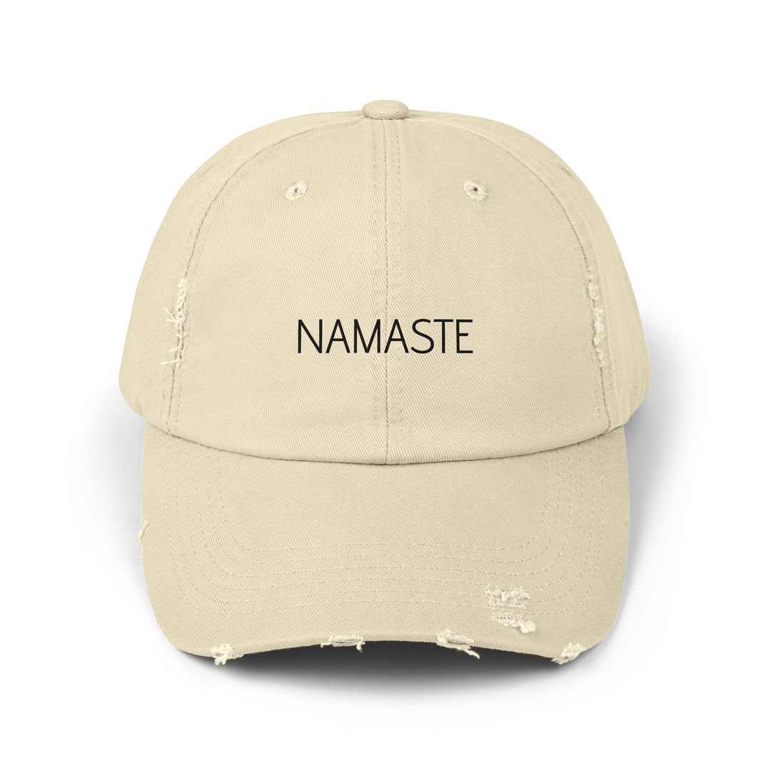 Yoga Namaste Hat Yoga Cap Unisex Distressed - Etsy
