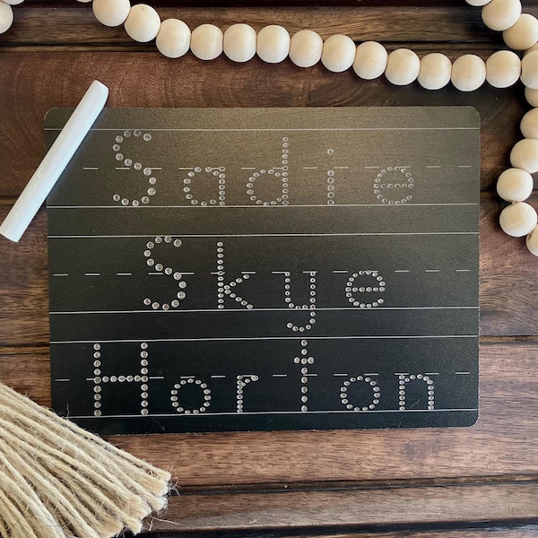 Chalkboard Name - Etsy