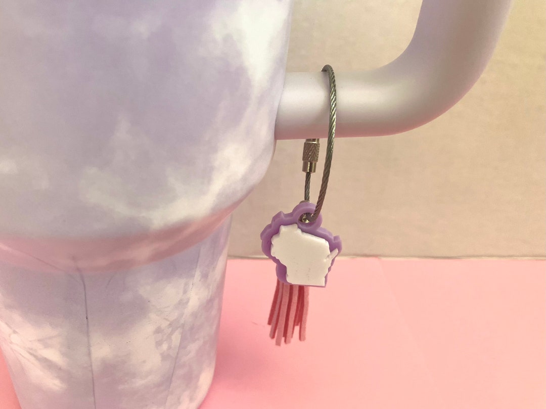 State Pride Stanley Handle Charm 64, 40, 30 Ounce Tumblers Monogrammed ...