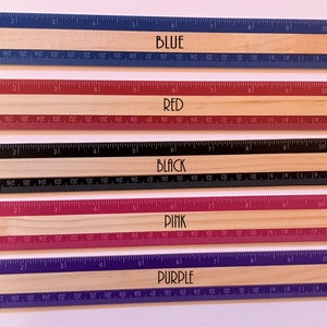 Personalized Wooden Ruler Back to School Monogrammed School Supplies ...